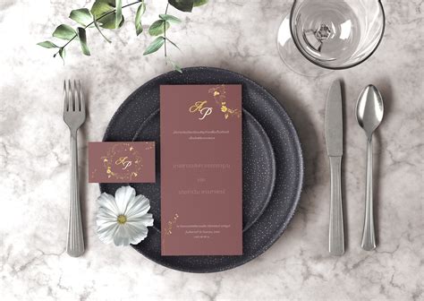 Wedding Invitation On Behance