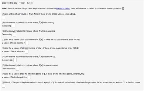 Solved Suppose That F X X Ex Note Several Parts Of Chegg Com