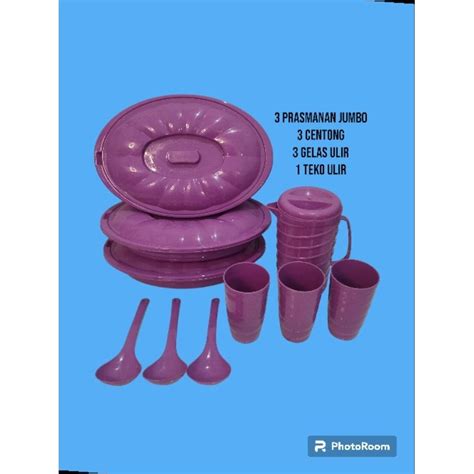 Jual WADAH SAYUR JUMBO PRASMANAN JUMBO SET 10 PCS 3 PRASMANAN JUMBO