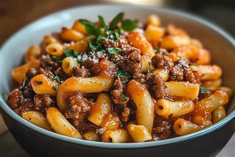 Homemade Beefaroni Recipestasteful Were The Secret Ingredient For