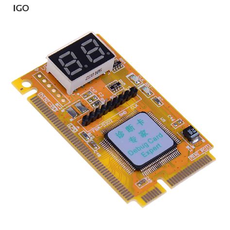 Igo 3in1 Mini Pci Pci E Lpc Pc Laptop Analyzer Tester Diagnostic Post Test Card Part On Shopee