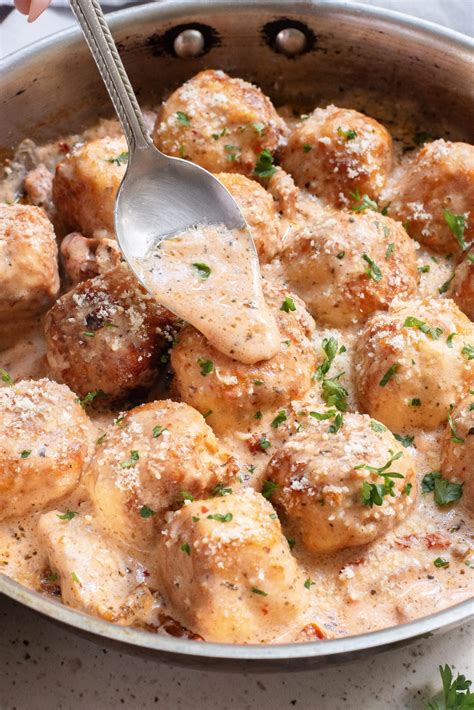 Marry Me Chicken Meatballs