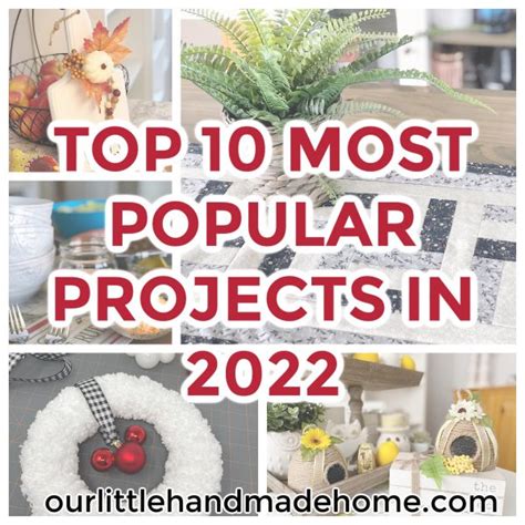 My Top 10 Most Popular Projects In 2022 A Year In Review Our Little