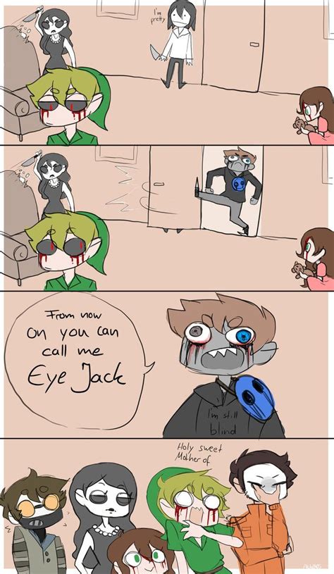 Si Sedan Cuenta Todos Se Olvidan De El Pobre Jeff Que Quedo Aplastado V Creepypasta Comics