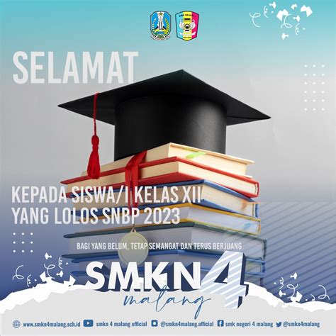 Siswa SMKN 4 Kota Malang Lolos Seleksi SNBP Tahun 2023 SMK Negeri 4