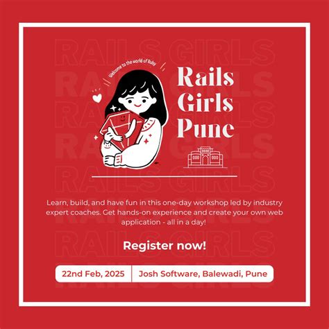 Railsgirls Punerailsgirls Womenintech Rails Girls Pune