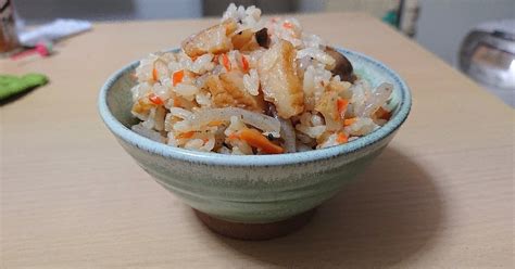 出汁いらずの炊き込みご飯 By 天ぷら屋の店員 【クックパッド】 簡単おいしいみんなのレシピが322万品