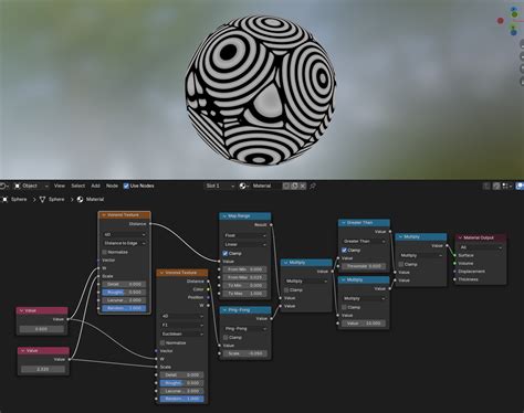How To Make Procedural Layered Circles Texture Materials And Textures Blender Artists Community