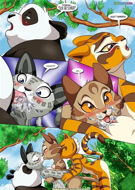 Rule 34 3 Panel Comic 5 7 Bamboo Bear Black And White Fur Cunnilingus Dreamworks Female Giant