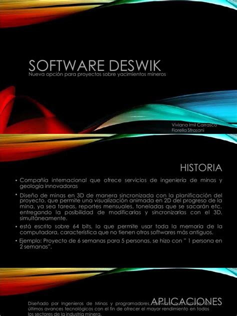 software deswik pdf ingeniería de sistemas ingeniería informática