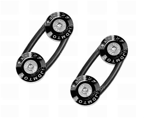 JDM Quick Release Fasteners For Bumpers Trunk Fender Hatch Lids