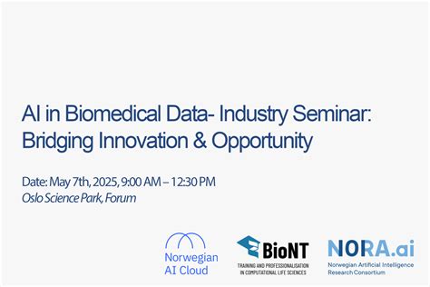 Ai In Biomedical Data Industry Seminar Bridging Innovation