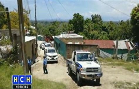 Enfrentamiento a tiros entre policías y antisociales en Choloma HCH TV