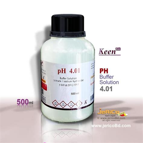 Ph Meter Calibration Buffer Solution 500ml Bd