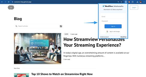how to use mockflow chrome extension mockflow