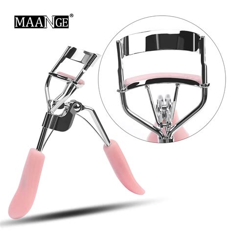 Maange 1pc Pro Makeup Eyelash Curler Beauty Tools Lady Women Nature