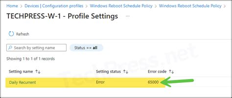 Schedule Windows Reboot Using Intune