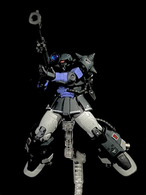 Hg黒い三連星専用 高機動型ザク｜nishizamurai2さんのガンプラ作品｜gunsta（ガンスタ）