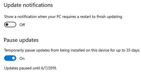How To Pause Updates In Windows Up To Days