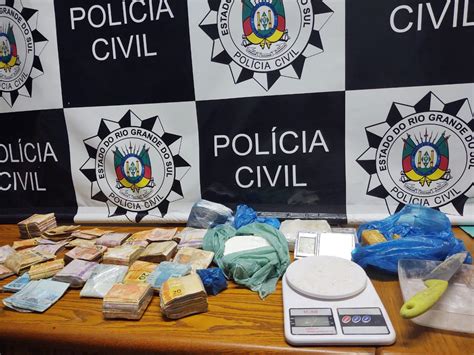 Polícia Civil faz operação contra o tráfico de drogas na zona Sul da Capital
