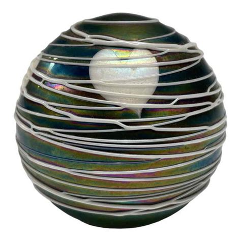 Terry Crider 1979 Art Glass Paperweight Signed 0309 On May 26 2022