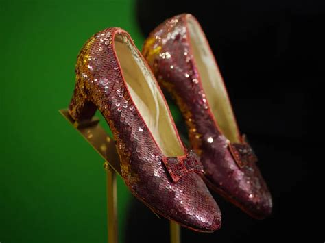 Wizard Of Oz Red Slippers Wizard Of Oz Ruby Slippers Up For Auction