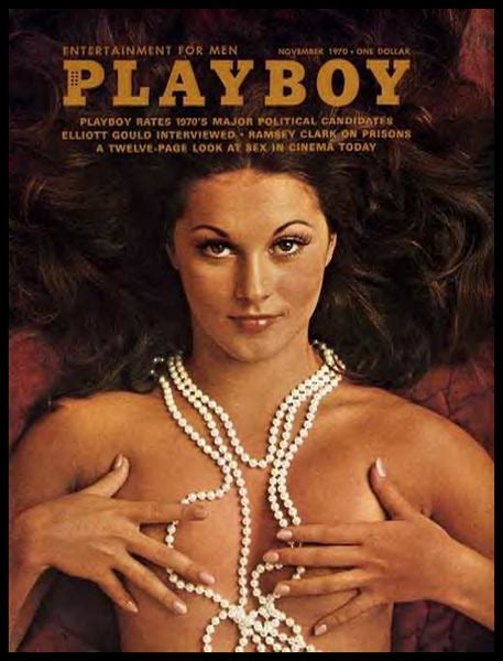 The Cover Playboy Magazine November Vol No