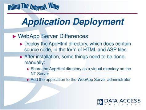 Application Deployment Ppt Download