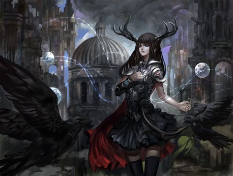 Fondos De Pantalla Ilustracion Anime Chicas Anime Mitologia Images