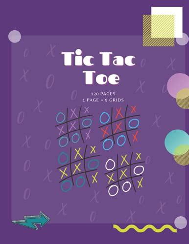 Tic Tac Toe Game Book Grids With Players Names And The Winner S Name By Shifuyu Edition