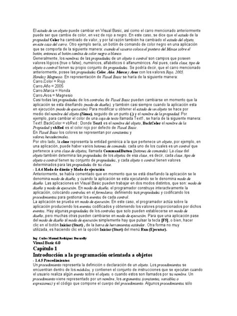 Visual Basic Parte2 Pdf Básico Color