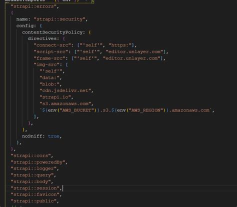 V4 Content Security Policy Issue Of Plugin Upload In Strapi 400 Beta