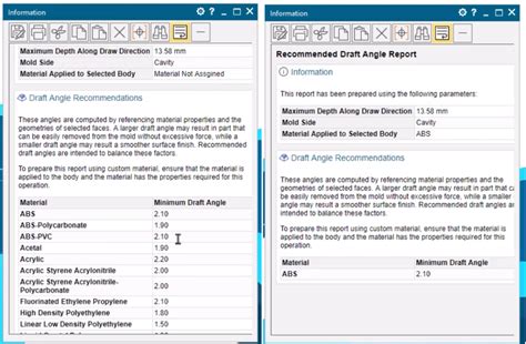 Automatic Draft Calculation Nx Tips And Tricks January 2024