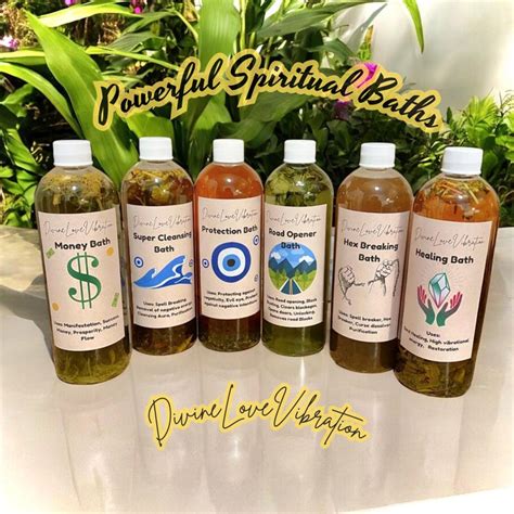 Spiritual Baths Powerful Blessed Baths Prosperity Bath Business Bath