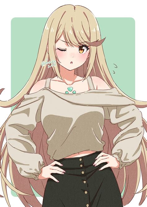 Waifus Mythra Hikari ││ Xenoblade Chronicles Sauce Fusuke208 Status