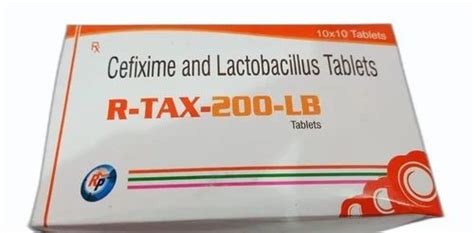200mg Cefixime Lactobacillus Tablet At ₹ 160 Box Cefixime Lactic Acid