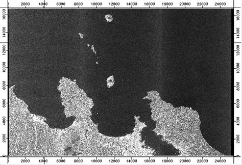 Geotiff Tiff Sentinel 1 SAR Image Is Displayed Upside Down