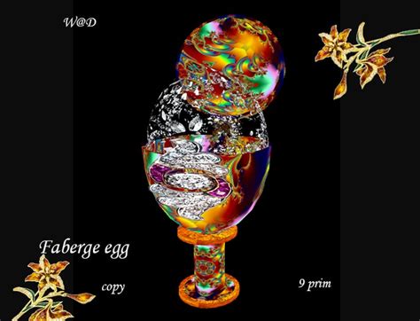 Second Life Marketplace Faberge Egg 3
