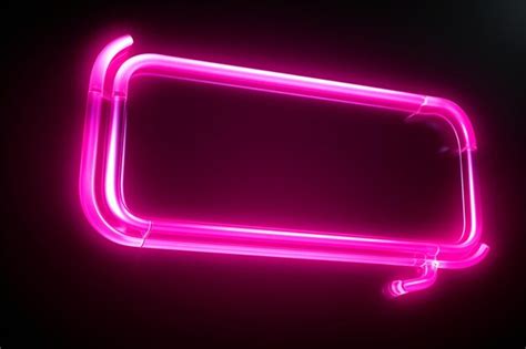 Premium Ai Image Vibrant Pink Neon Element Chat Icon In Striking