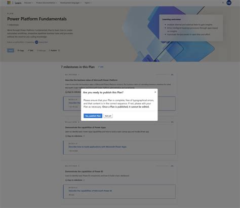Microsoft Learn에서 계획을 만들고 관리하는 방법 Microsoft Learn