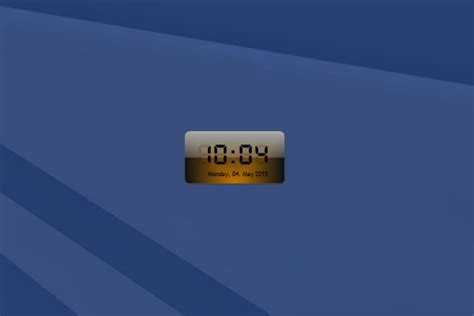 Digital Desktop Clock For Windows Hooliha