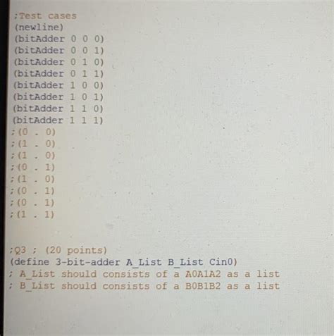 Solved 1 Write Three Scheme Procedures To Simulate These