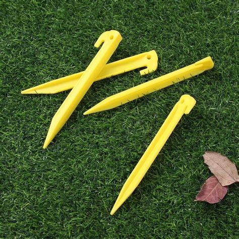 경량 플라스틱 단조팩 4p19cm 텐트고정 캠핑팩 S11070189 Ssgcom