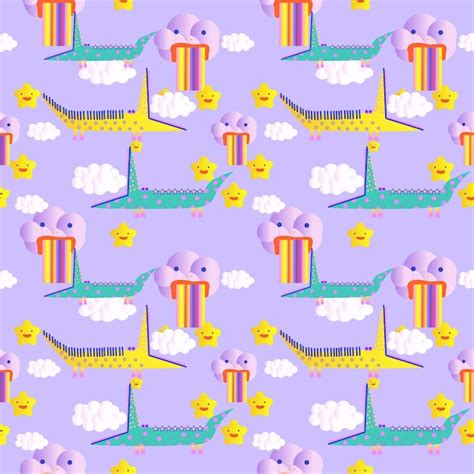 Premium Vector Crocodile Seamless Pattern