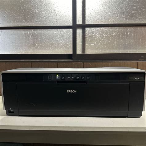 【やや傷や汚れあり】epson Px 7v インクジェット プリンター 2011年製 エプソン Epson 型番 Px 7v 通電確認の落札