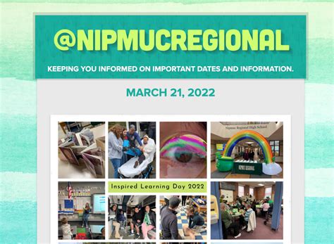 Nipmuc Newsletter March 21 2022 Nipmuc Regional High School