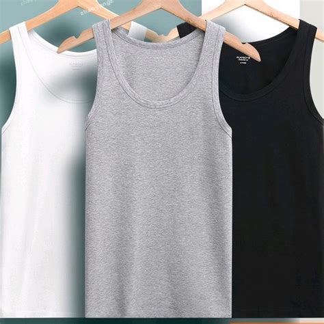 Jual Kaos Dalam Pria Dewasa Singlet Pria Tanktop Jumbo Warna Polos