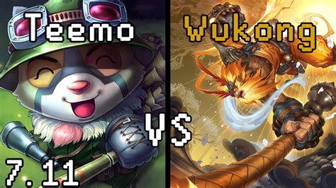 Ipavs Teemo Vs Wukong 711 Youtube