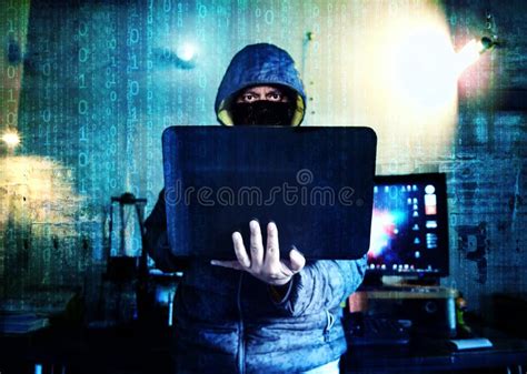 Dangerous Hacker Stealing Data Concept Stock Photo Image Of Code